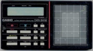 Casio Touch-Screen Calculator | Vintage Electronics Have Soul – The ...