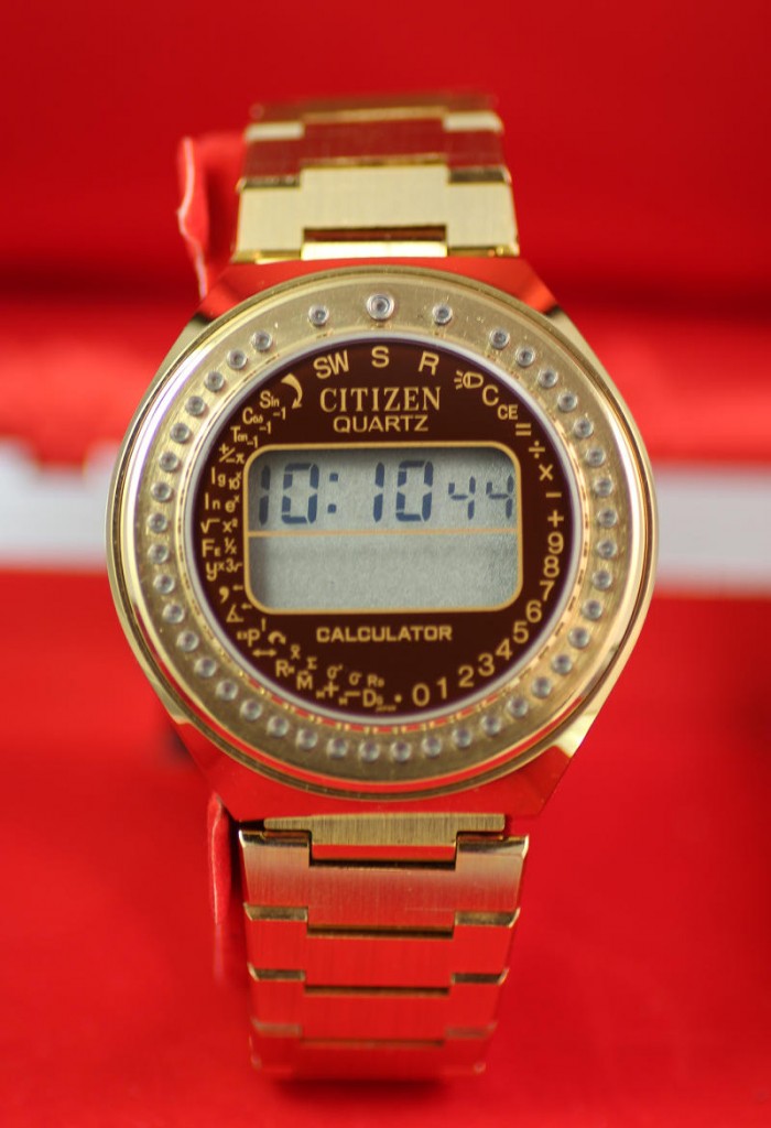 1978 Digital LCD Citizen Scientific Calculator Watch 49-9421 cal. 9140A ...